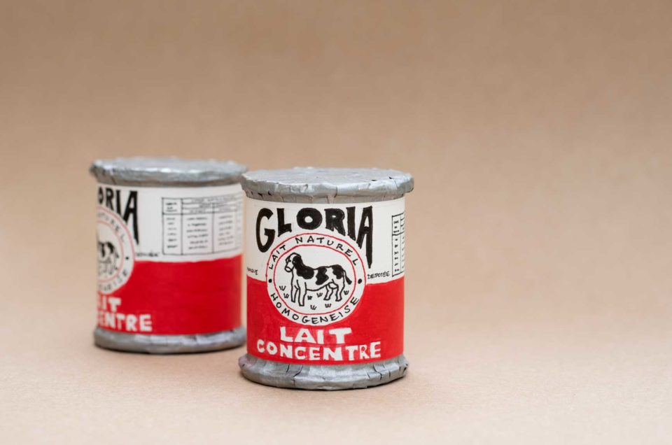Boites de lait concentré Gloria - Atelier Maiffret